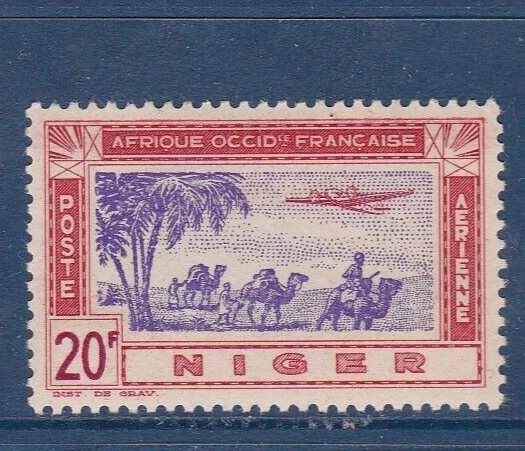 TIMBRE 1942 COLONIES Fr.niger Poste Aerienne N° 16-N*.Tb-Voir Scan-O671 EUR 1,00 - PicClick FR