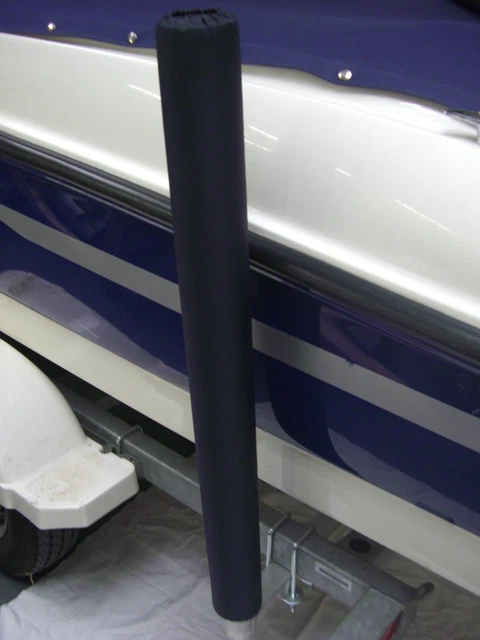 FLOATEM POLES BOAT trailer guide on docking arms with Navy Blue ...