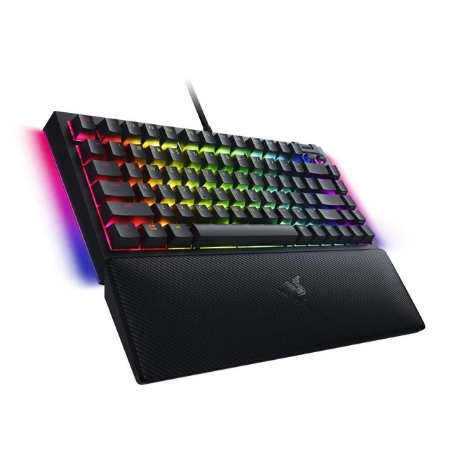 RAZER BLACKWIDOW V4 75% Hot-Swappable Mechanical Gaming Keyboard Us ...