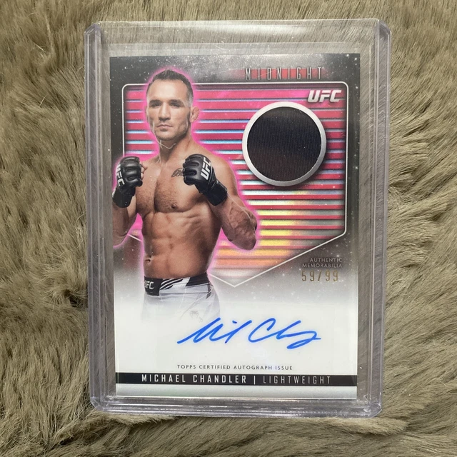 2024 TOPPS MIDNIGHT Ufc Michael Chandler Relic Twilight Auto/99 EUR 13 ...