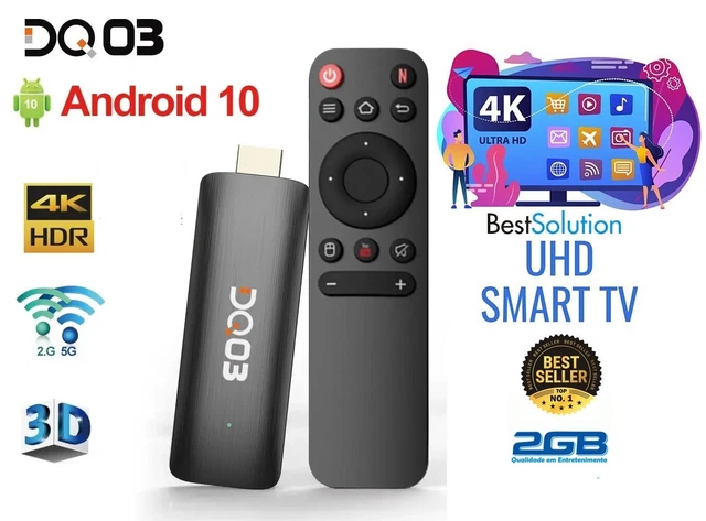 DQ03 TV STICK Android 10 Quad Core ARM Cortex A53 2GB 16GB Support 4K ...