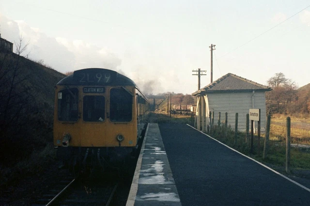 BRITISH RAIL CLASS 110 Calder Valley DMU Railway Photo - Skelmanthorpe ...