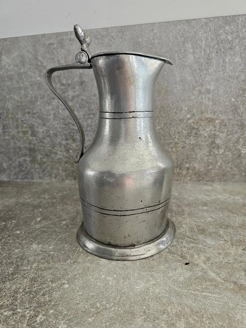 CARAFE EN ÉTAIN en bon état hauteur 22 cm EUR 30,00 - PicClick FR