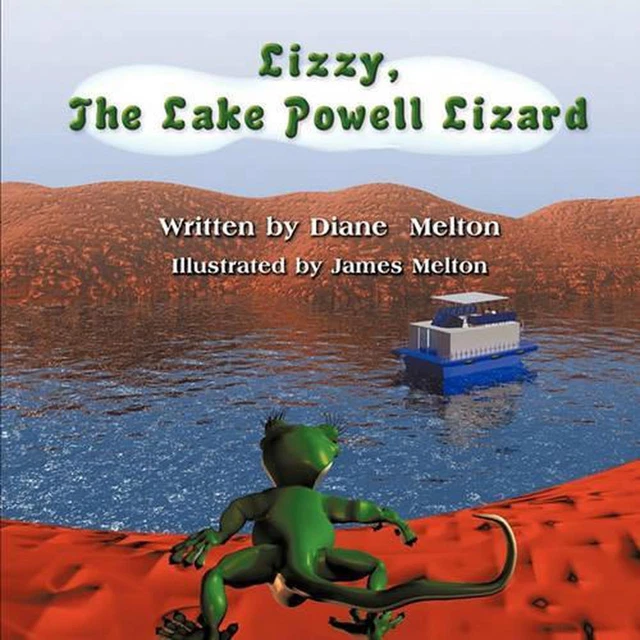 LIZZY, THE LAKE Powell Lizard by Diane Melton (English) Paperback Book ...
