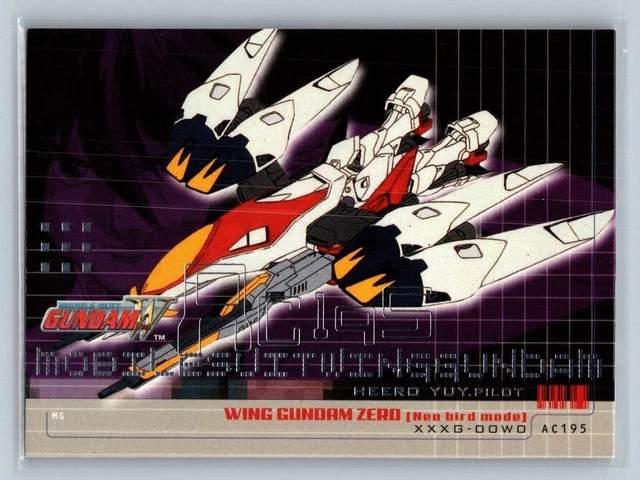 GUNDAM WING MOBILE Suit - Wing Gundam Zero Neo Bird Mode GW-44 - Upper ...