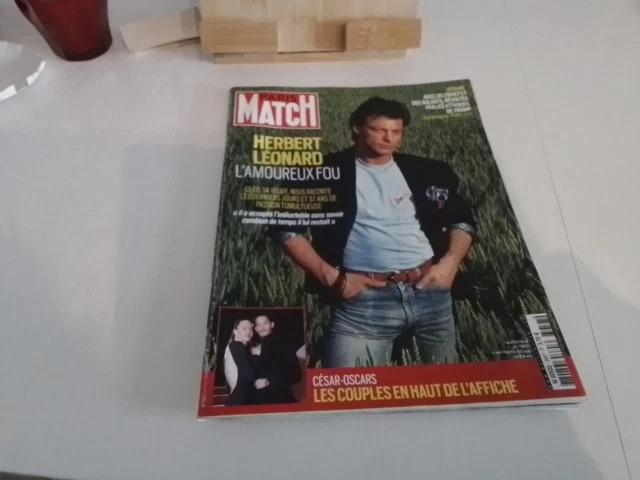 PARIS MATCH N°3957 . Mars 2025 Herbert Léonard EUR 2,00 - PicClick FR