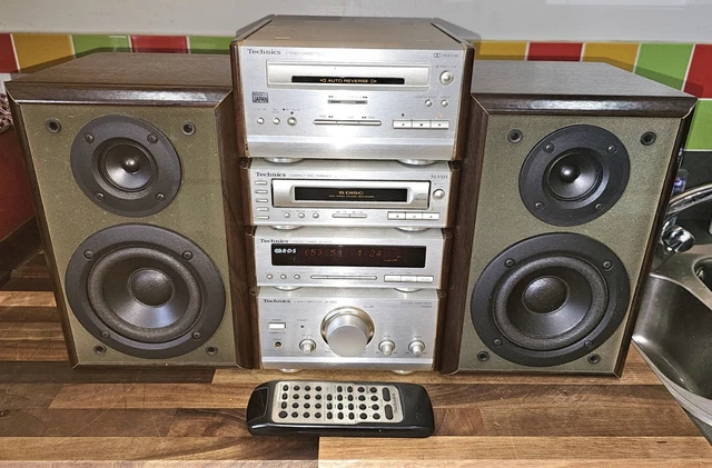TECHNICS STEREO HI-FI Amp SE-HD65,Tuner ST-HD70, CD SL-HD70,Tape RS ...