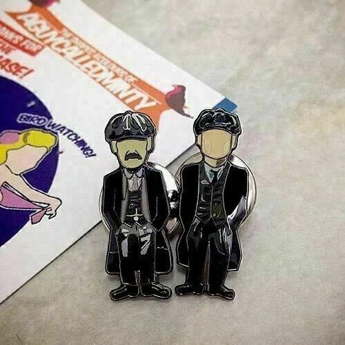 PEAKY BLINDERS PIN Badge Set A Guy Called Minty EUR 21,37 - PicClick IT