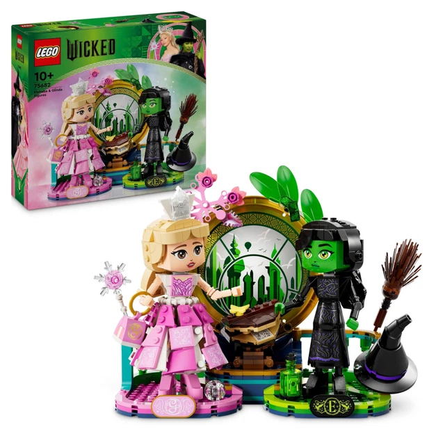 LEGO WICKED PERSONAGGI di Elphaba e Glinda, Giochi di Fantasia per ...