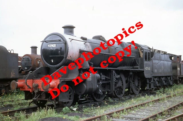 ORIGINAL 35MM SLIDE Steam Train / Engine Railway 42968 Barry Scrapyard ...