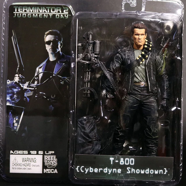 NECA TERMINATOR 2 Judgment Day T-800 Cyberdyne Showdown Arnold 7 ...