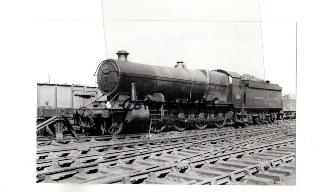 RAIL PHOTO GWR 280 4708 Old Oak Common shed London £2.49 - PicClick UK