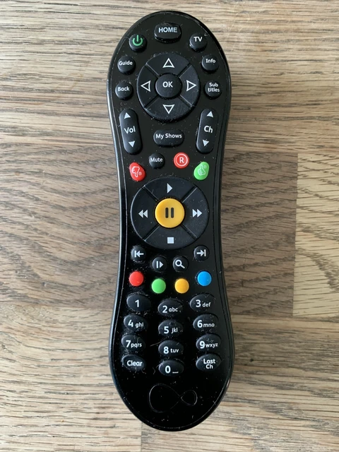 GENUINE ORIGINAL VIRGIN Media TiVo V6 Mini Tv Remote Control Set Top £7 ...