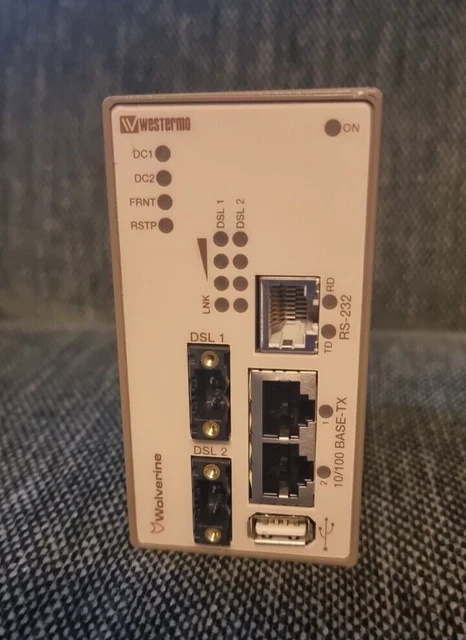 WESTERMO WOLVERINE DDW-142 Industrial Ethernet Extender 3642-0300 24 ...