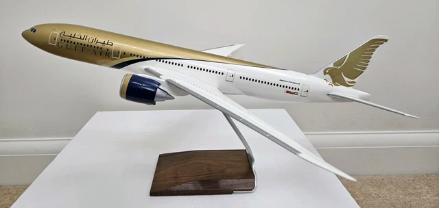 GULF AIR PACMIN Boeing 777 Travel Agent Model. 1:100 scale £400.00 ...