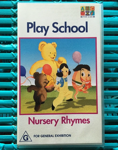 PLAY SCHOOL - Nursery Rhymes - Vhs $29.95 - PicClick AU