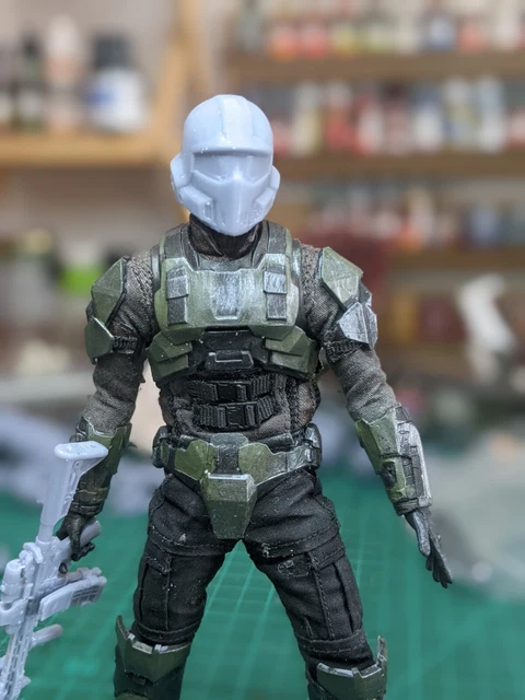 HELLDIVERS II 2X teste personalizzate per action figure 6" Marvel ...