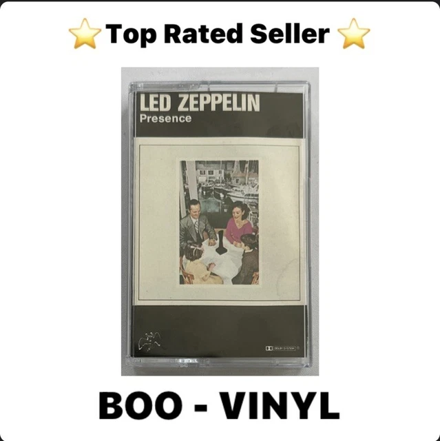 LED ZEPPELIN PRESENCE Cassette Tape Reissue Ex / Mint Condition EUR 18 ...