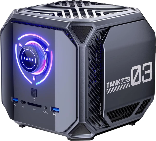 4K GAMING MINI PC Windows 11 Intel i7 12700H RTX 3060 Graphics 16GB ...