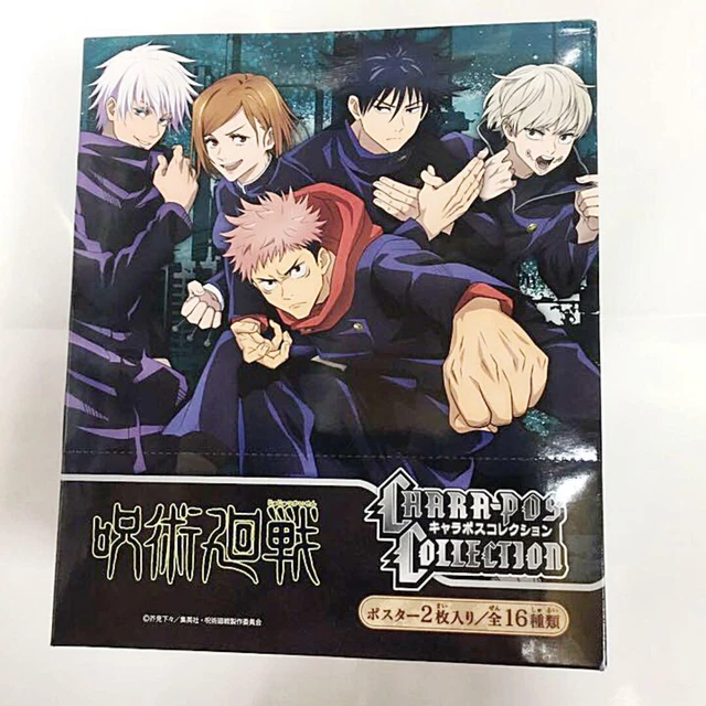 JUJUTSU KAISEN CHARAPOS Collection BOX Anime Character Slim Poster Yuji ...
