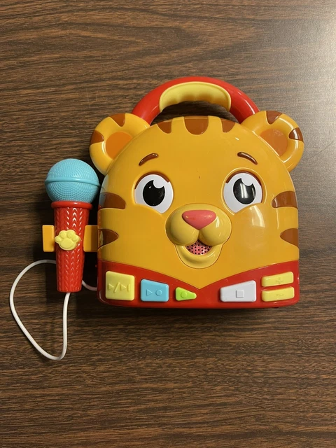 MICROPHONE ENREGISTREUR RADIO de quartier Daniel Tigers Sing Along ...