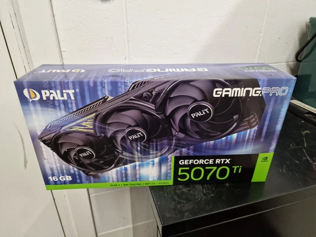 PALIT GEFORCE RTX 5070 Ti Gaming Pro 16GB Graphics Card £799.00 ...