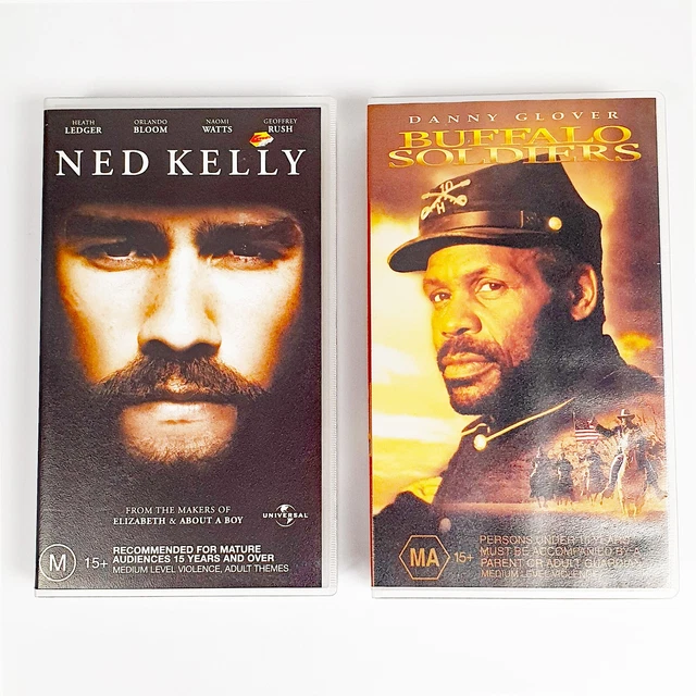 NED KELLY AND Buffalo Soldiers VHS Video Tapes Movies Rated MA15 ...