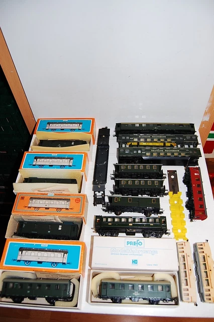 OLD DDR PREFO Layer Piko Gauge H0 Passenger Car Double Decker Tram £71. ...