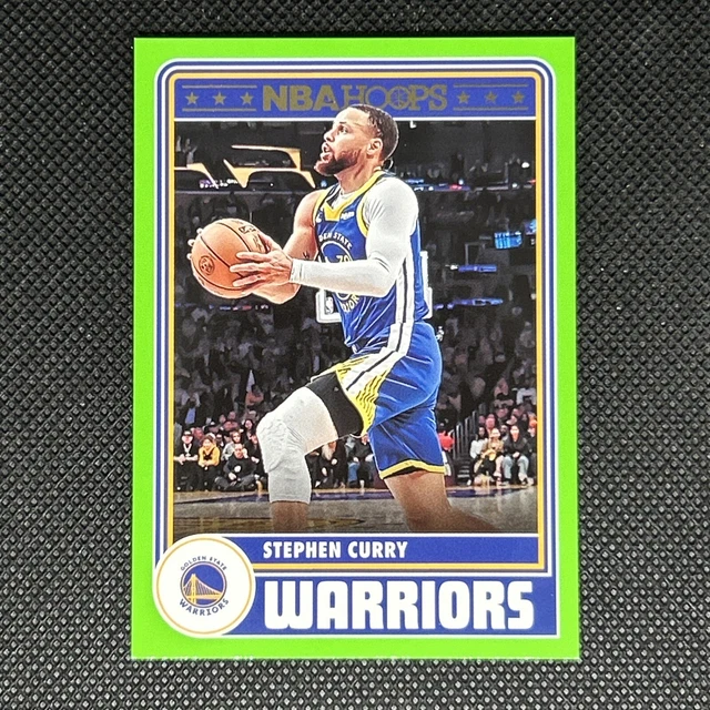 2023-24 HOOPS STEPHEN CURRY Neon Green Tribute #292 Warriors NBA EUR 3 ...