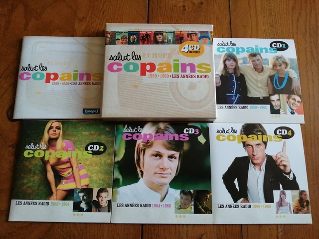 COFFRET 4X CD Salut Les Copains Vol.1 " 1959/1969 Les Années Radio ...