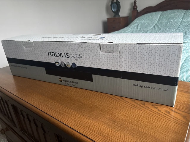 MONITOR AUDIO RADIUS 250 Speaker Walnut Finish £31.88 - PicClick UK