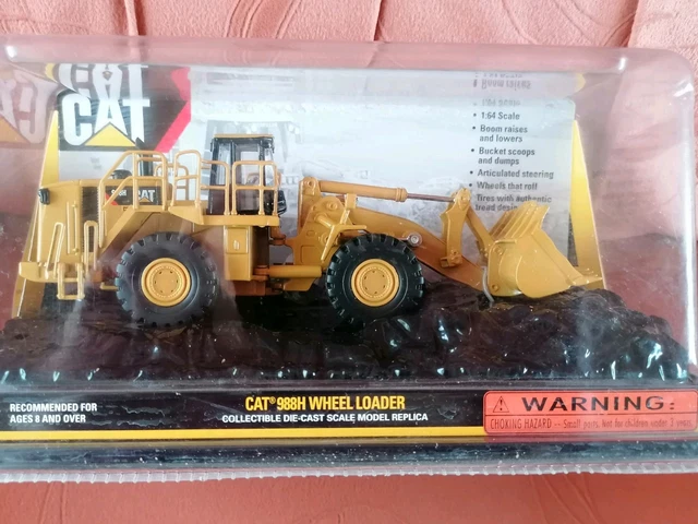 NORSCOT CATERPILLAR 1:64 CAT 988H Wheel Loader Radlader EUR 29,38 ...