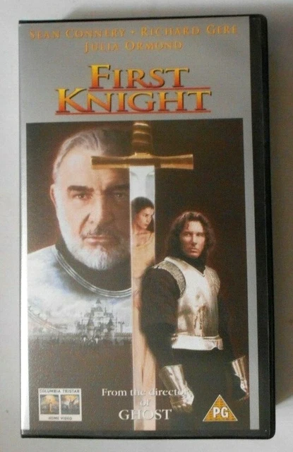 FIRST KNIGHT VIDEO Vhs Starring Sean Connery Richard Gere Julia Ormond ...