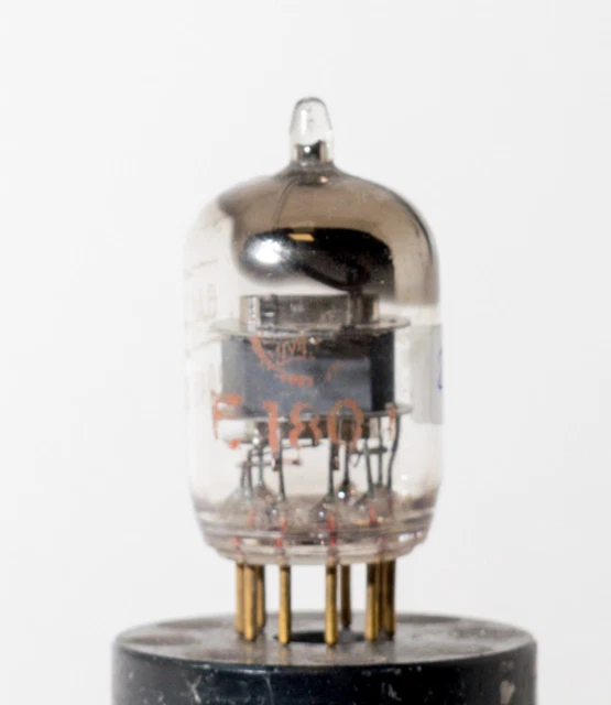 E180F VALVO RED Label Gold Pin top tested 21 mA [#16-21] EUR 4,90 ...