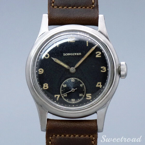 LONGINES CAL.27M 1940S Manuel Main Vent Authentique Montre Hommes ...