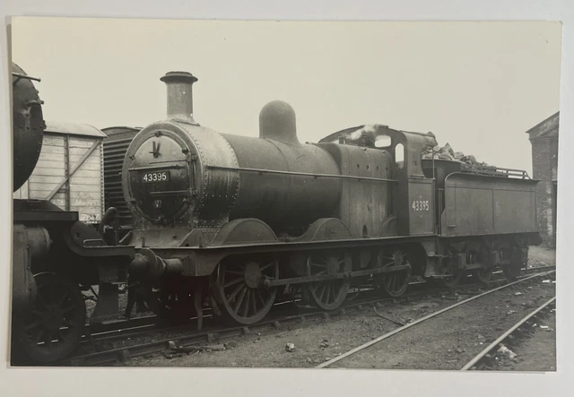 LMS RAILWAY LOCOMOTIVE Photograph - 43395 Shrewsbury - E61 £2.99 ...