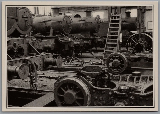 OLD OAK COMMON Steam Repair Shop Steam Locomotive Postcard £2.70 ...