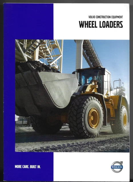 VOLVO F-SERIES WHEEL Loaders 2007 UK Market Foldout Sales Brochure £28. ...