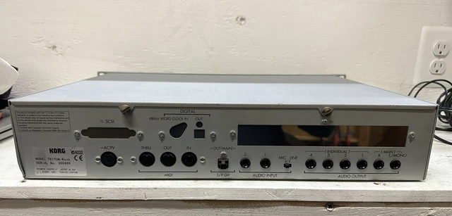 KORG TRITON RACK Sound Module Synth Synthesizer Sampler $573.46 ...