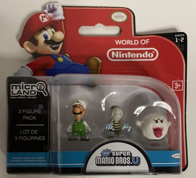 WORLD NINTENDO MICRO Land Microland Super Mario Bros U Series 1-2 Fire ...