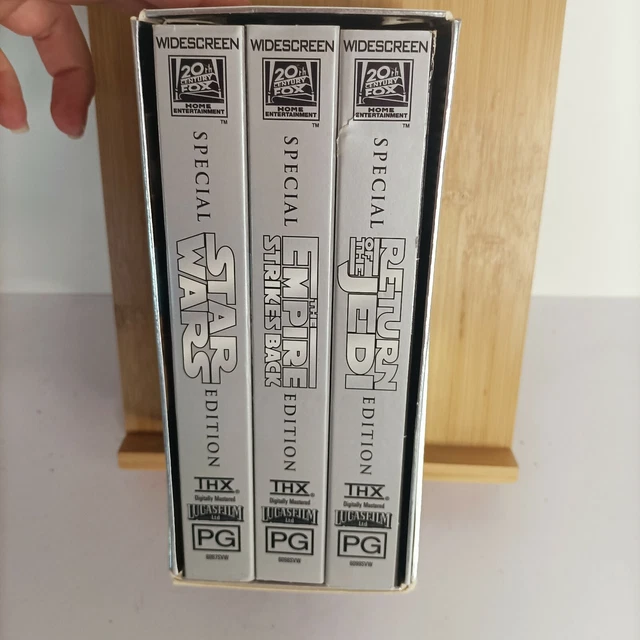 STAR WARS TRILOGY Special Edition Box Retro VHS Video Cassette ...