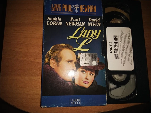 LADY L VHS Cartonata Sophia Loren Paul Newman Fabbri Video EUR 8,90 ...