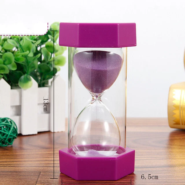 1PC SAND EGG Hourglass Timer SEN ADHD 1/3/5/10/15/30 Minutes ASD EUR 17 ...