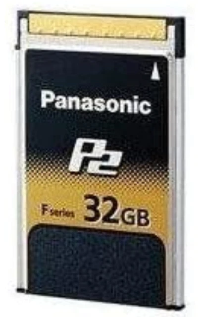 CARTE MÉMOIRE PANASONIC P2 Card AJ-P2E032FG série F 32 GB EUR 80,00 ...