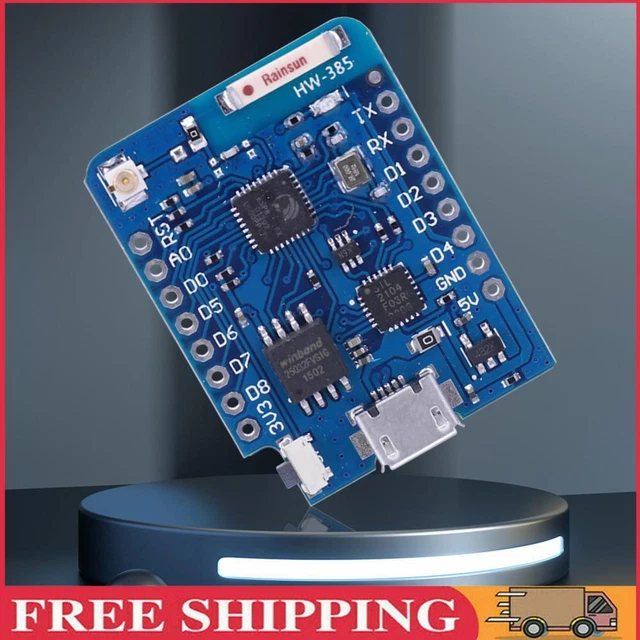 SCHEDA DI SVILUPPO WiFi D1 PRO NodeMcu Lua 3,3 V con modulo ESP8266 ... SCHEDA DI SVILUPPO WiFi D1 PRO NodeMcu Lua 3,3 V con modulo ESP8266 ...