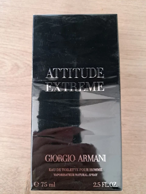 ATTITUDE EXTRÊME GIORGIO Armani eau de toilette pour homme 75ml neuf ...
