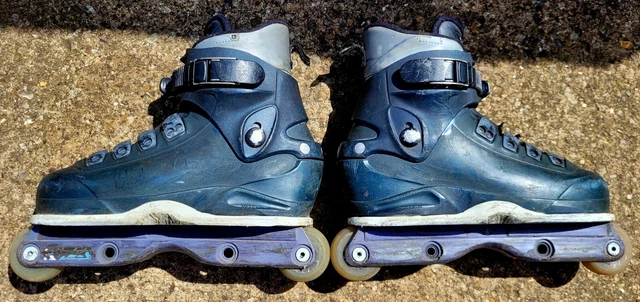 SALOMON ST AGGRESSIVE Inline Skates Size 8UK. Moded With Carbon USD ...
