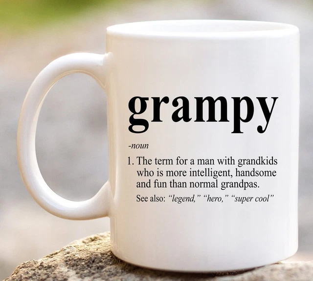 GRAMPY DEFINITION COFFEE Mug Grampy Definition Grampy Defined Funny ...