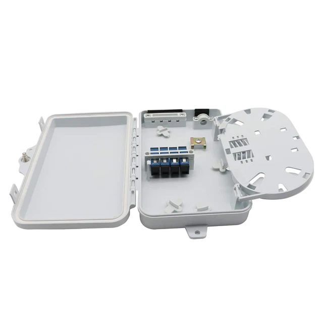 4 CORE FTTH Fiber Distribution Box 4 Port Fiber Distribution Box ...