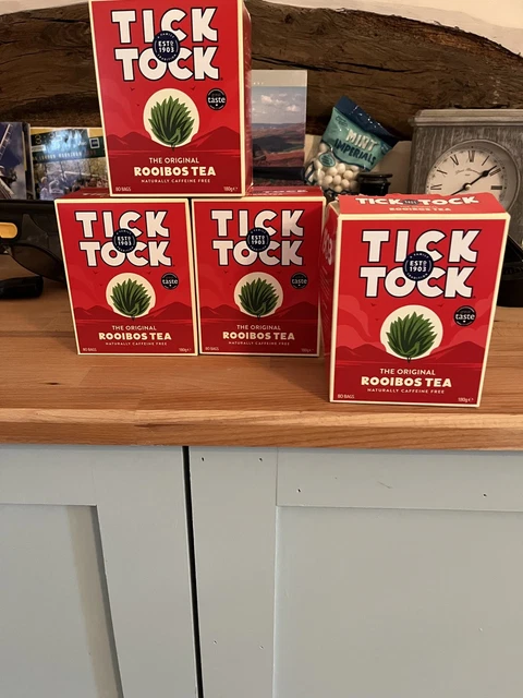 ROOIBOS TEAS 3 Boxes (80 Bags Per Box)Caffeine Free - 3 Boxes In Total £9.00 - PicClick UK